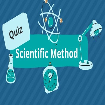 Scientific Method Quiz.................................. | PPTX