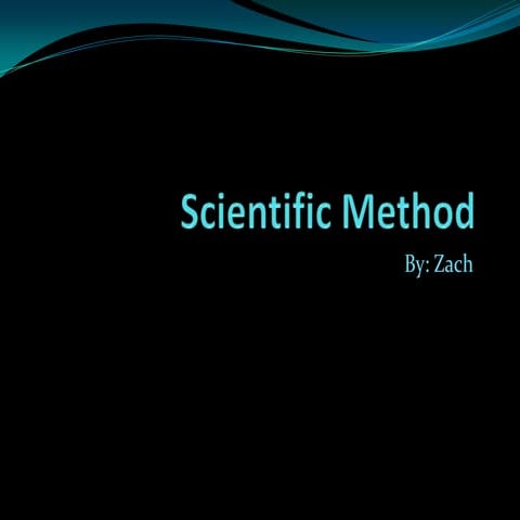 Paul's Scientific Method | PPTX