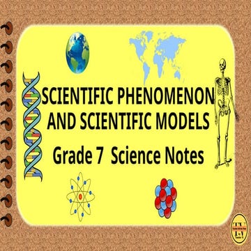 SCIENTIFIC MODELS .pptx