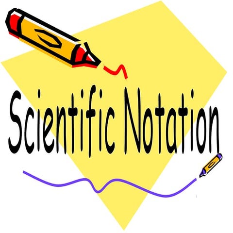 Scientific notation(1) | PPT | Physics | Science