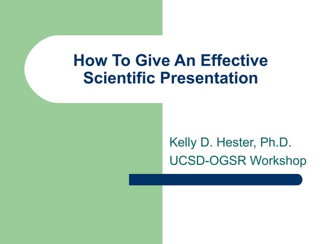 How to present a research paper using power point | DOCX | Science