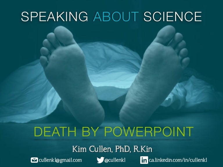 Giving effective scientific presentations