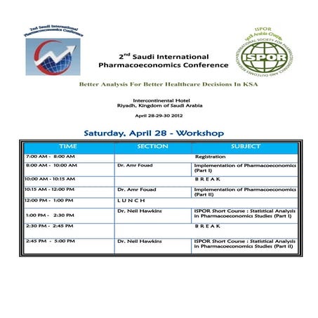 Scientific program | PDF