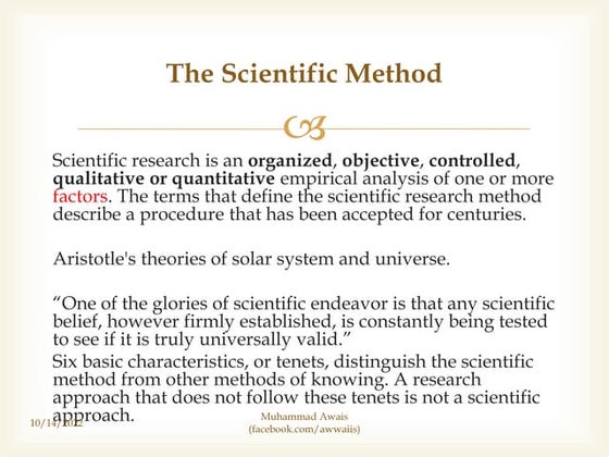 Research Procedures - Steps of Research - Mass Media Research.pptx | Science