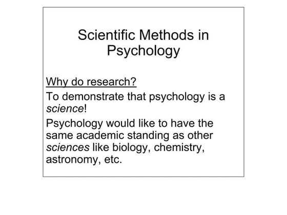 classical methods of psychophysics (Three methods) | PPSX
