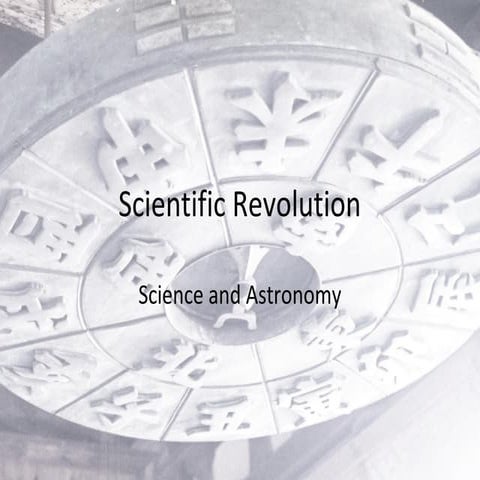 Scientific Revolution | PPT