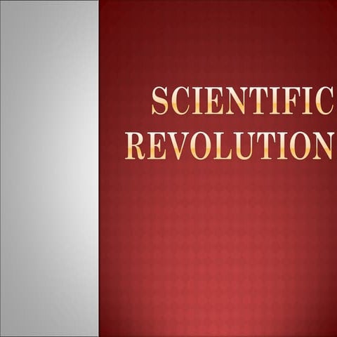 Scientific Revolution | PPT