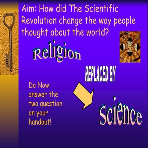 Scientific revolution lesson ppt | PPT