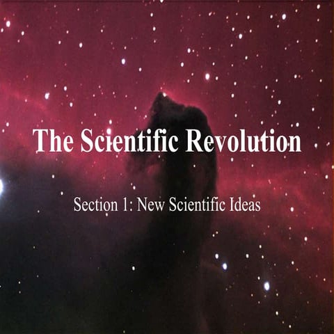 Scientific Revolution Thinkers | PPTX