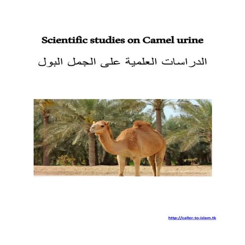 Scientific studies on Camel urine | PDF