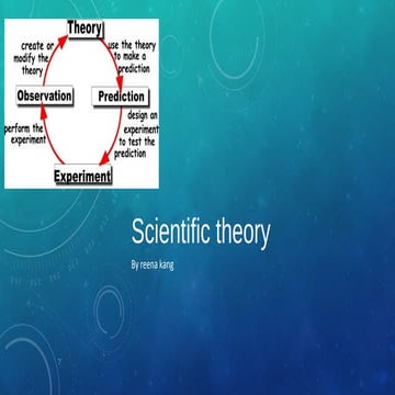 Scientific theory | ODP