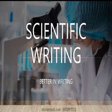SCIENTIFIC WRITING 01.pptx