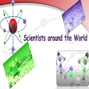 Scientists around the world | PPTX
