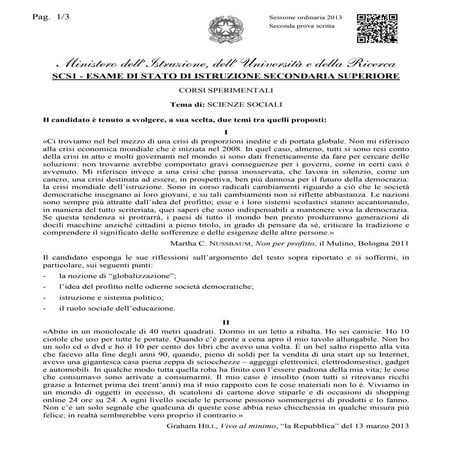 Scienze sociali | PDF