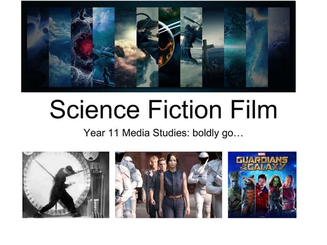 Codes and conventions of sci fi | PPTX