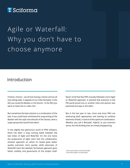 Agile Vs Waterfallpptx