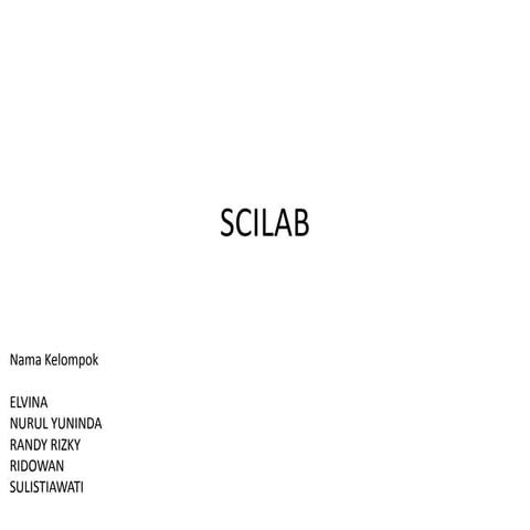 Scilab | PPTX