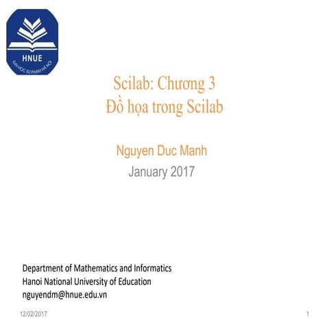 Tìm hiểu về scilab, và cách sử dụng scilab | PDF