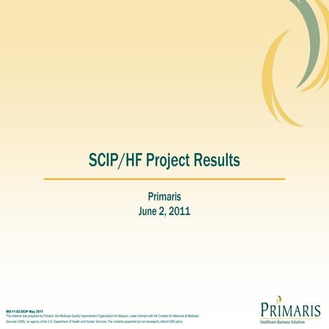 SCIP HF Results | PPT