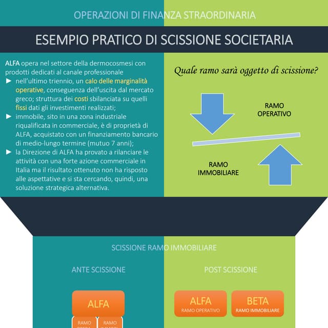 Esempio pratico di scissione | PDF