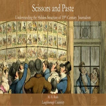 Scissors and Paste: Understanding the Hidden Structure of 19th-Century ...
