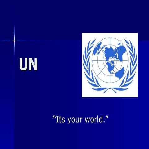UN Powerpoint | PPT