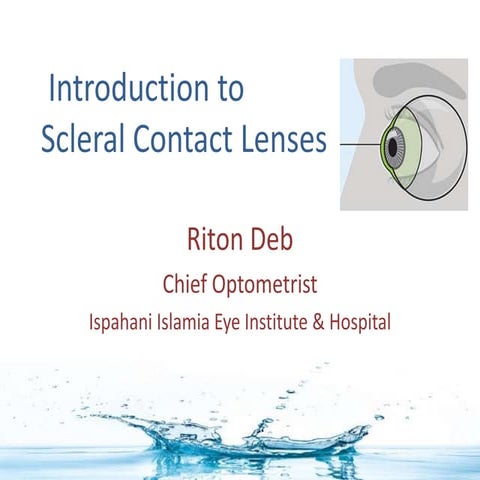 Scleral contact lenses | PPTX