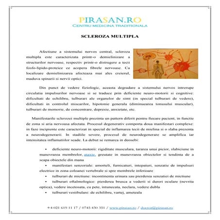 Scleroza multipla | PDF
