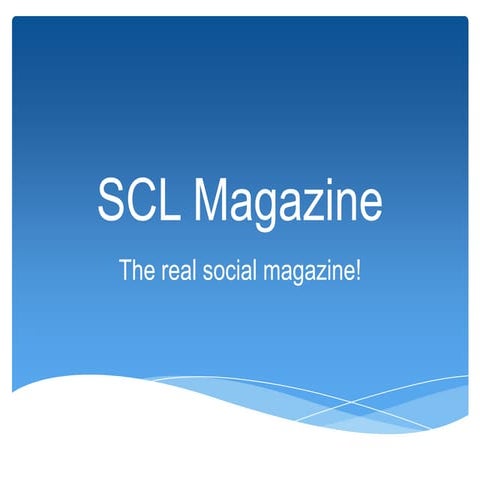 SCL magazine | PPT