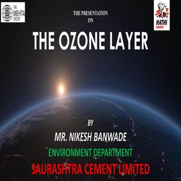The ozone layer & Its Importance | PDF