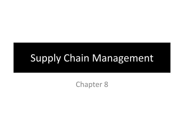 Enterprise Resource Planning(ERP) | PPT