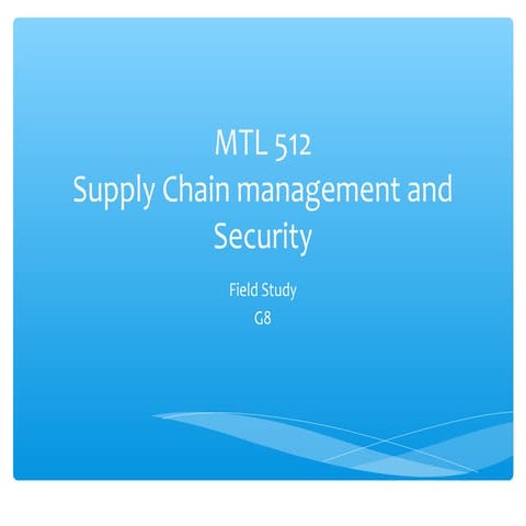 Container Supply Chain | PPT