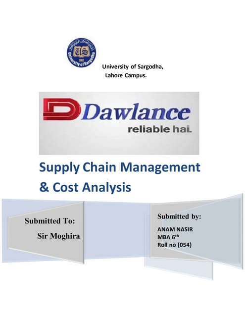 Dawlance | PPT