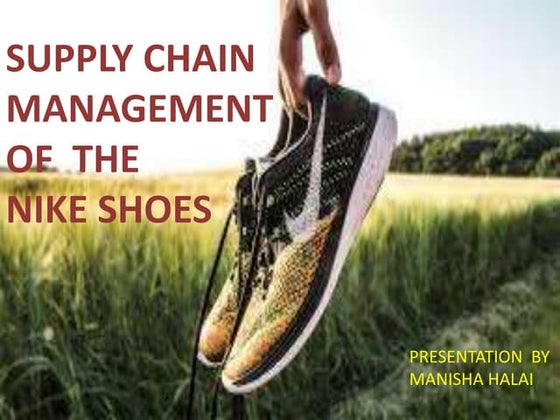 Supply Chain Management-Nike | PPT