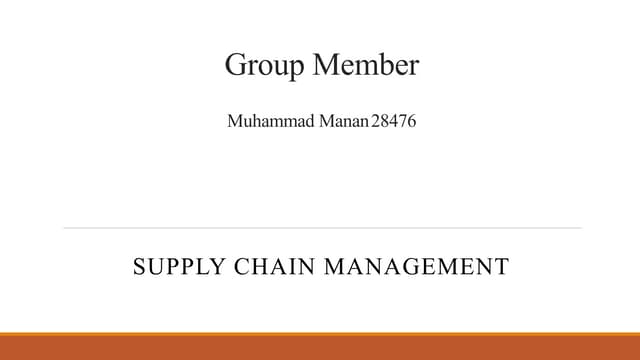 humanitarian supply chain management | PPTX humanitarian supply chain management | PPTX