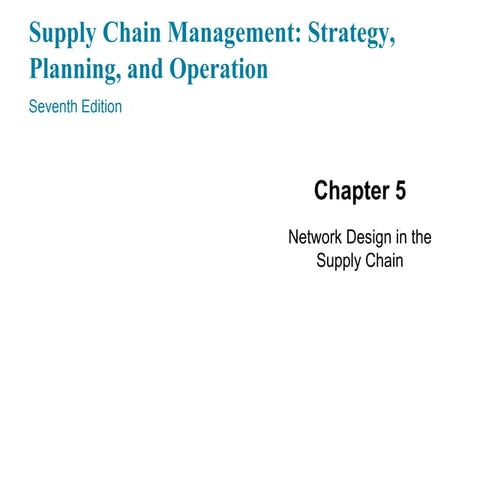 SCM Session 4 Chap 5 Network DEsign Kalra.pdf