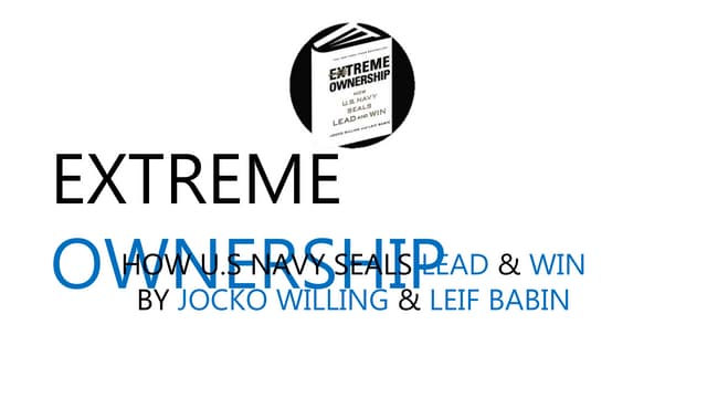 Extreme ownership | PPTX
