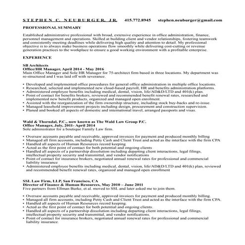 Scn CV 20160521 | PDF