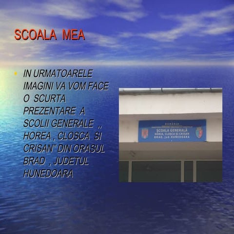 Scoala mea | PPT