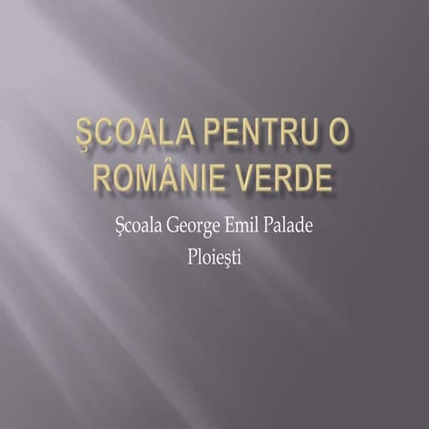 Şcoala "George Emil Palade", Ploieşti. prof . Radu Nicoleta a castigat ...