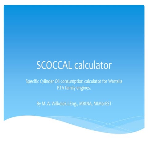 Scoccal calculator | PPT
