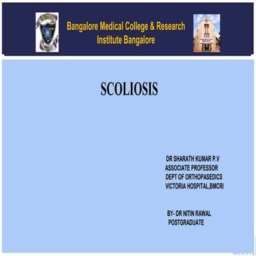 Lenke Classification for Adolescent Idiopathic Scoliosis (AIS) | PPTX