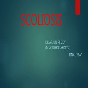 Scoloisis | PPT