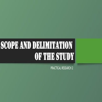 CHAPTER ONE SCOPE AND DELIMITATION.pptx