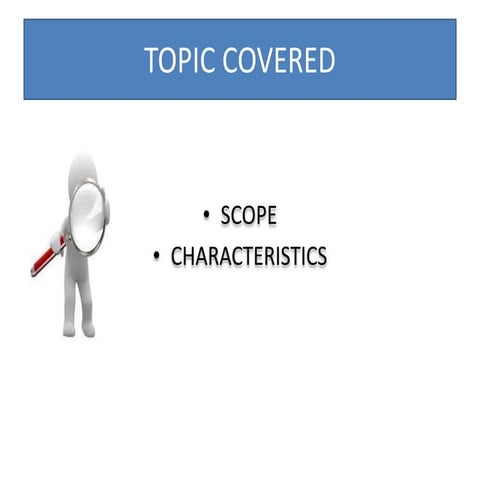 SCOPE AND CHARACTERISTICS OF MANAGERIAL ECONOMICS.pptx