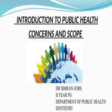 Public Health Lecture 1: Introduction to Public Health | PPT