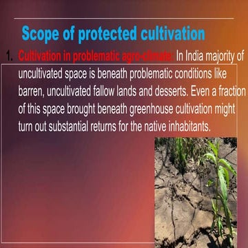scope and imaporTANCE OF PROTECTED CULLTIVATION.pptx