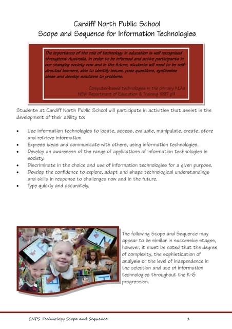 National ICT Competency Standards for Teachers | PDF | Computing ...