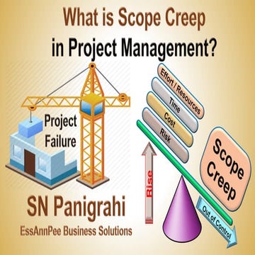 What is Scope Creep in Project Management? By SN Panigrahi | PPT
