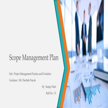 Scope management plan | PPTX